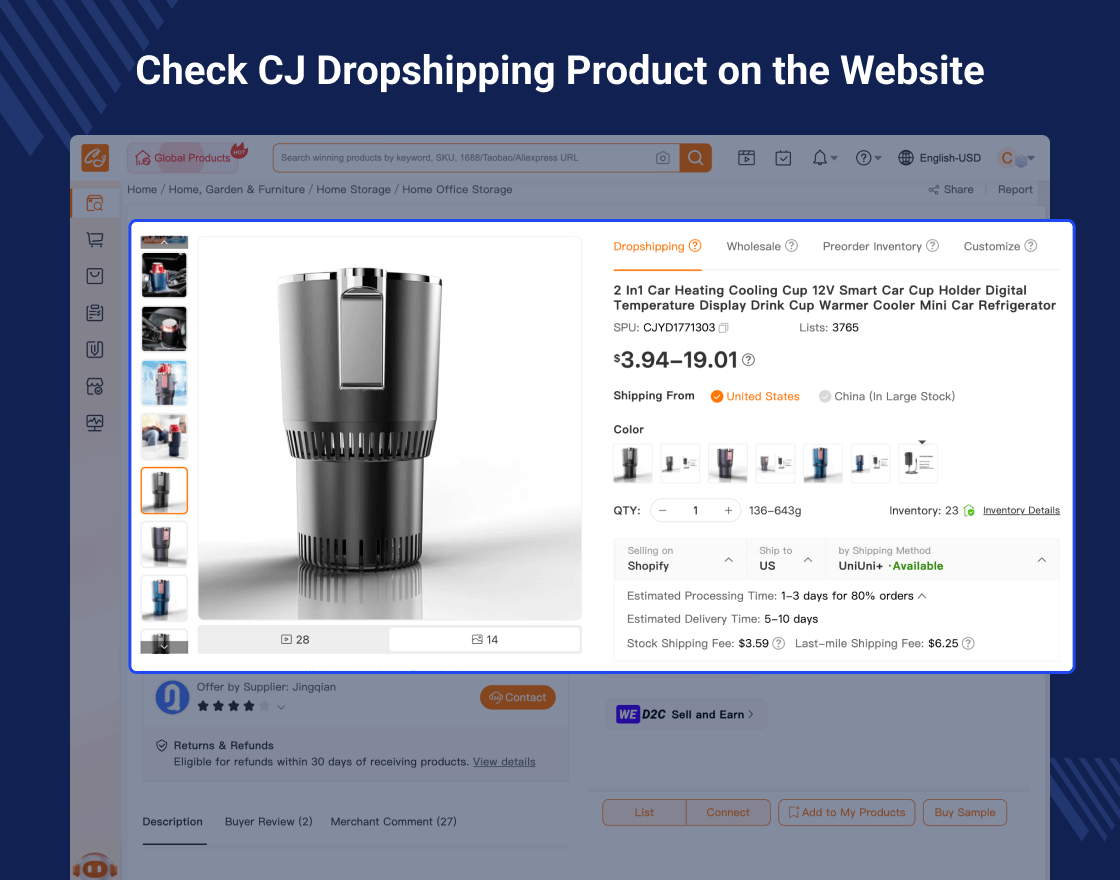 Magento 2 CJ Dropshipping | Product & Order Sync Extension - WebKul