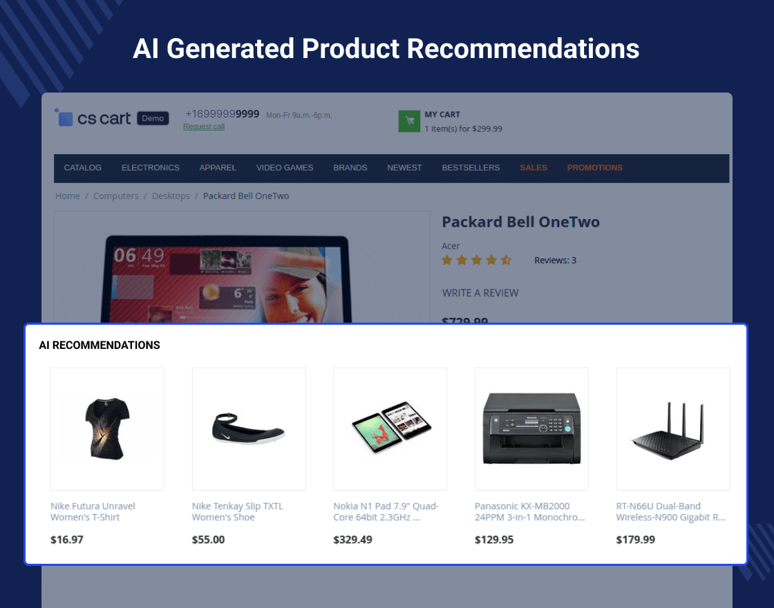 CS-Cart Product Recommendation | AI-Powered Suggestions - WebKul