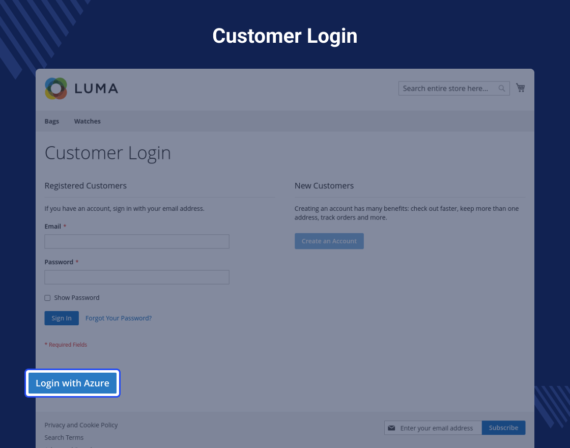 Magento 2 Azure AD Login Extension | Azure Active Directory (SSO) - WebKul