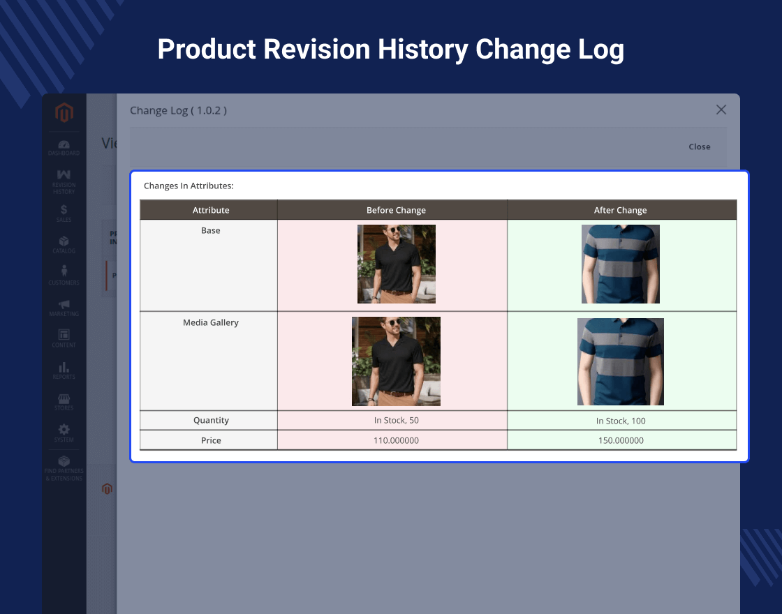 Magento 2 Product Revision History Extension | Monitor Product Changes ...