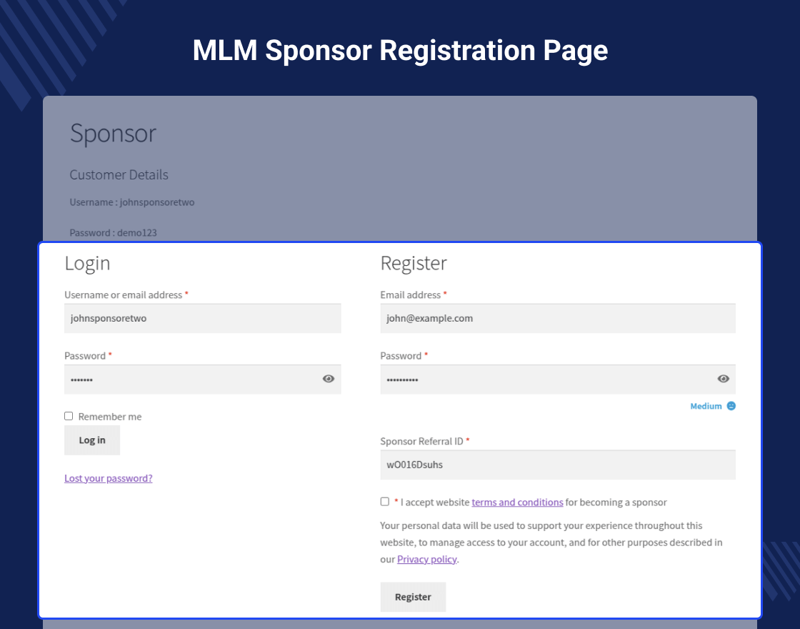 WooCommerce Binary Multi Level Marketing | MLM Referral Sponsor Plugin ...
