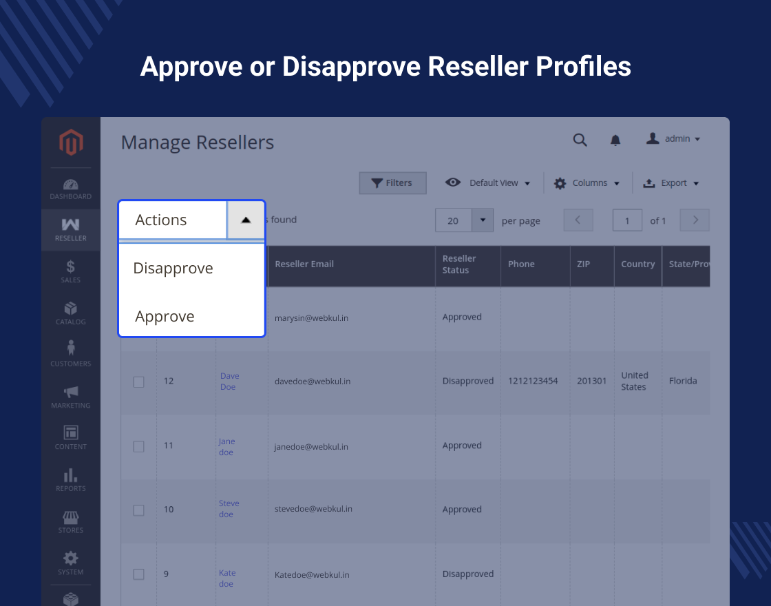 Magento 2 Reseller Extension | Resell Admin Products - WebKul