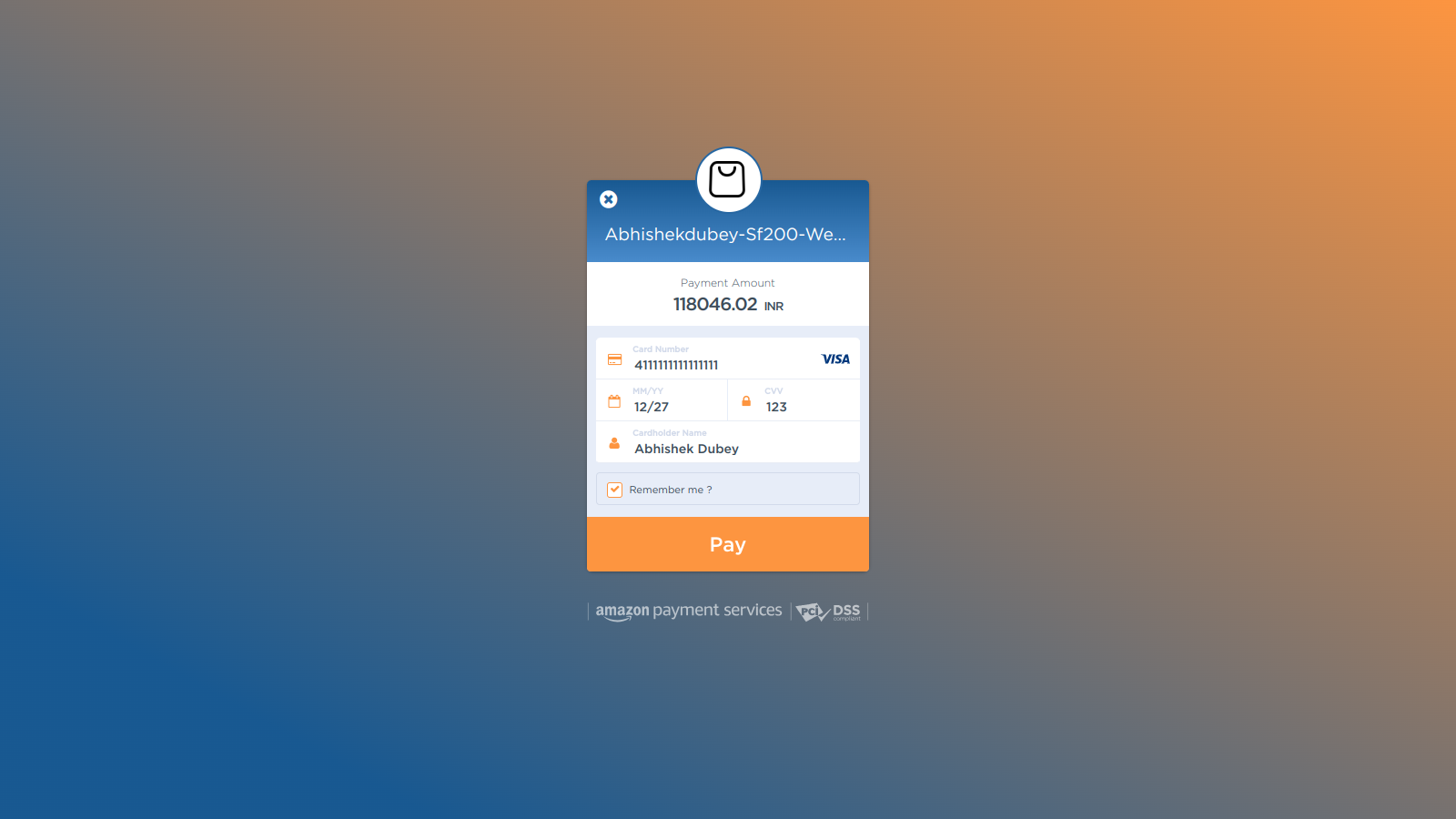 Amazon Payment Service | Salesforce B2C Commerce - WebKul