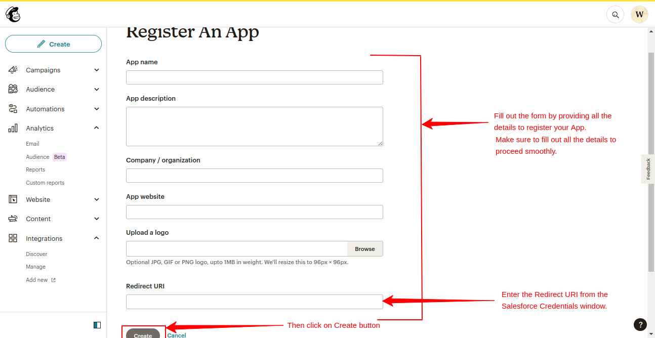 Mailchimp CRM Integration | Mailchimp Salesforce Connector - WebKul