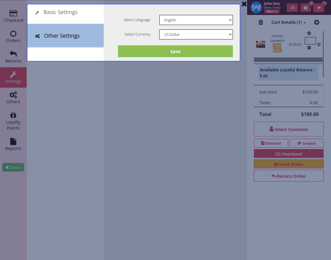 Opencart Point Of Sale System | Retail POS Software - WebKul