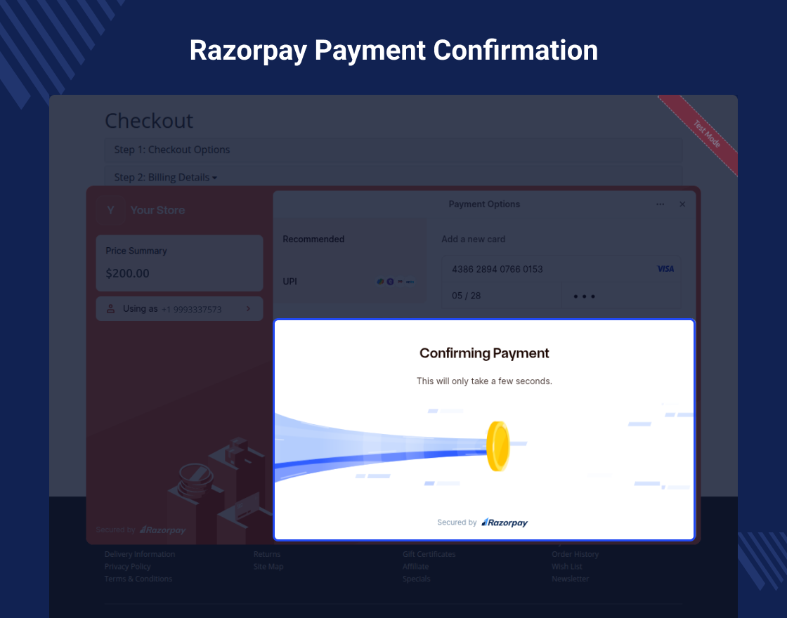 OpenCart Razorpay Payment | Secure Split & Instant Payouts - WebKul