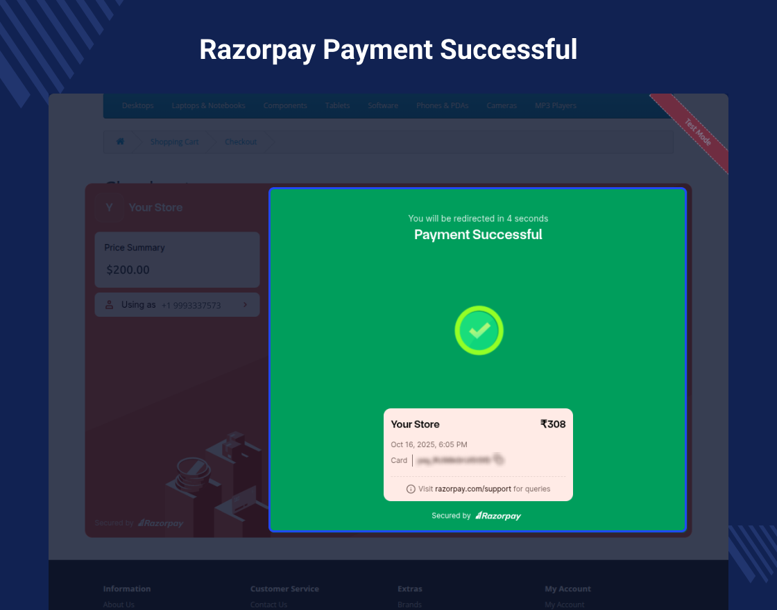 OpenCart Razorpay Payment | Secure Split & Instant Payouts - WebKul