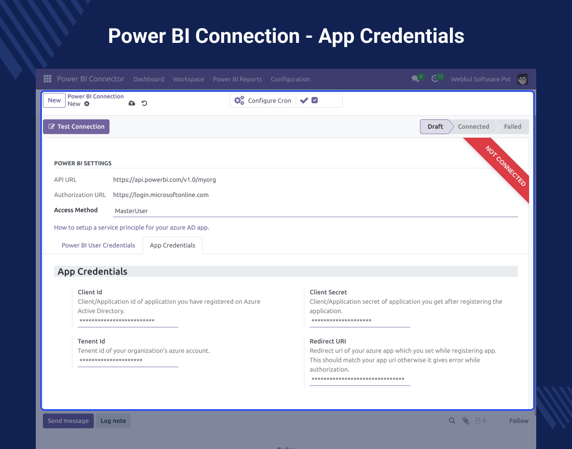 Odoo Power Bi Connector - WebKul