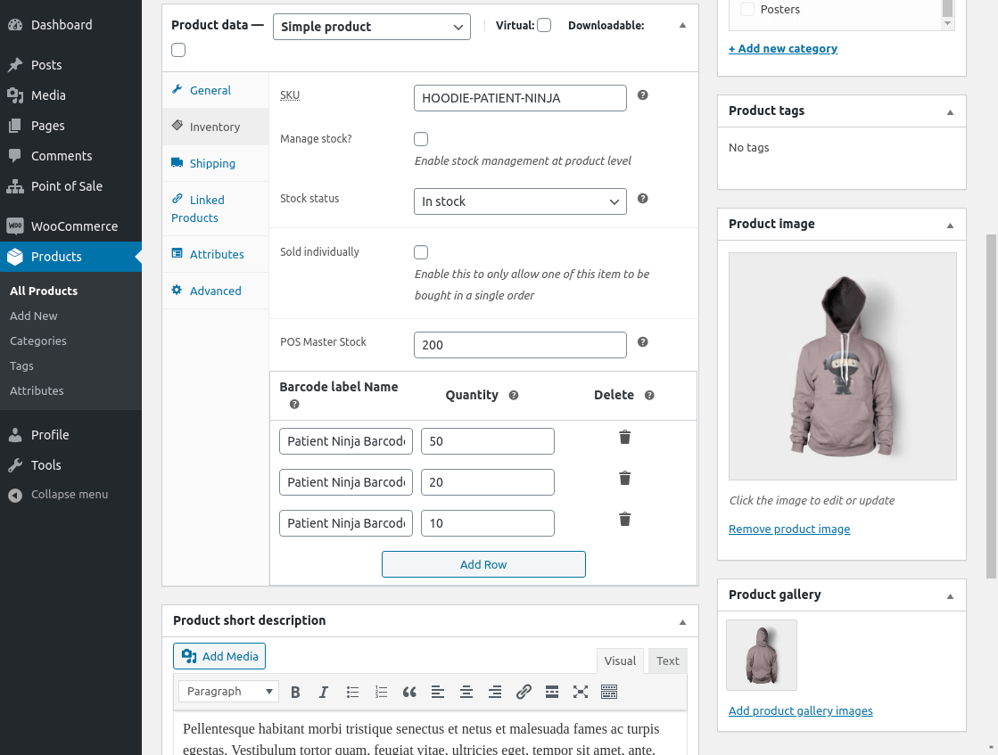 WooCommerce POS Multiple Quantity Barcode | Print Bulk Quantity Barcodes - WebKul