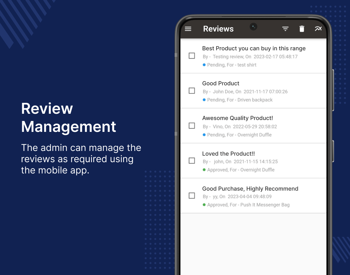 Magento 2 Backoffice Mobile | Admin App for Store Management - WebKul