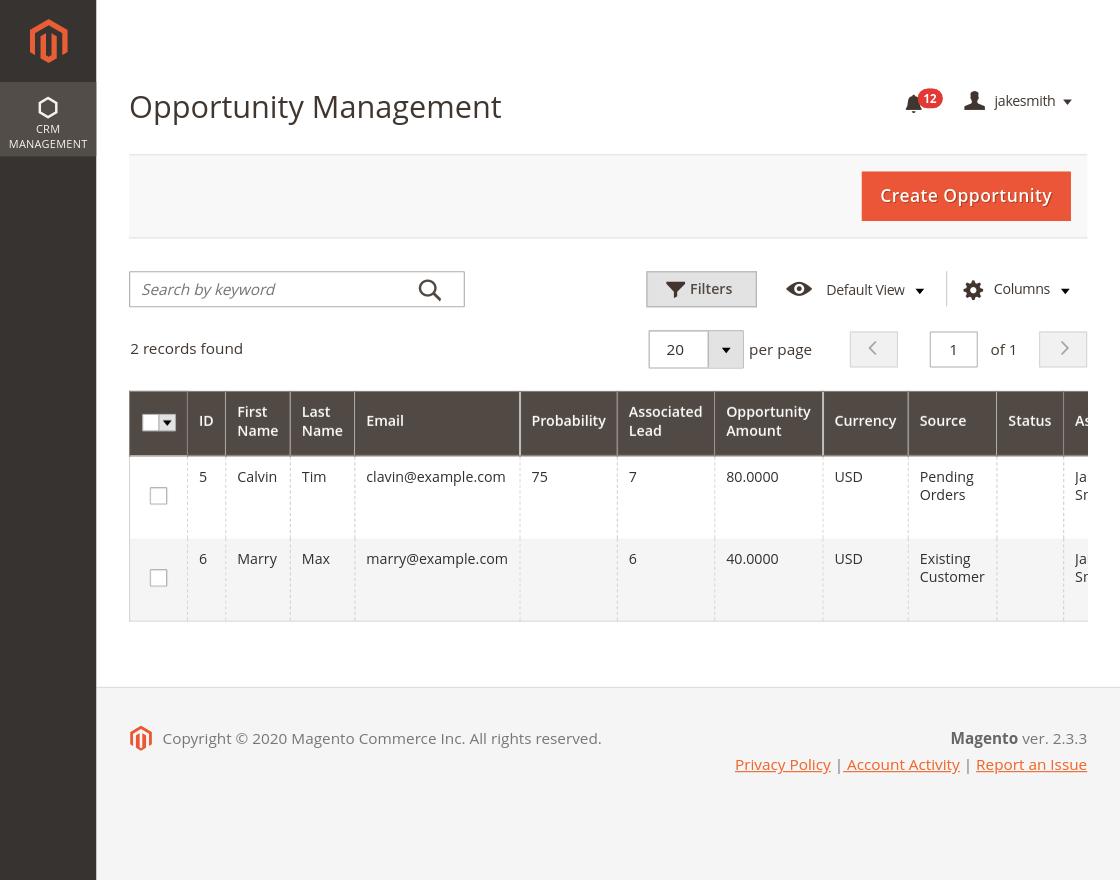 Magento 2 CRM | Customer Relationship Management Extension - WebKul