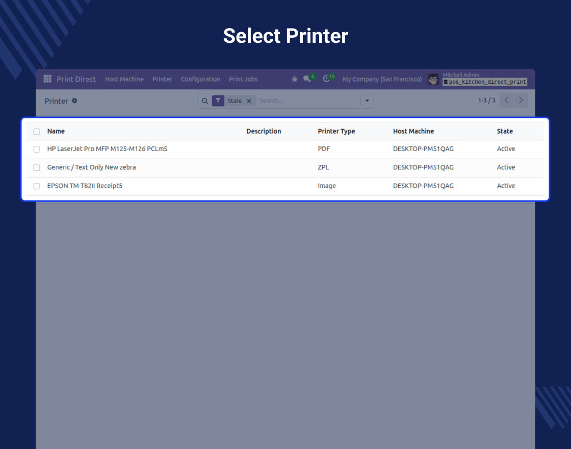 Odoo POS Kitchen Direct Print - WebKul